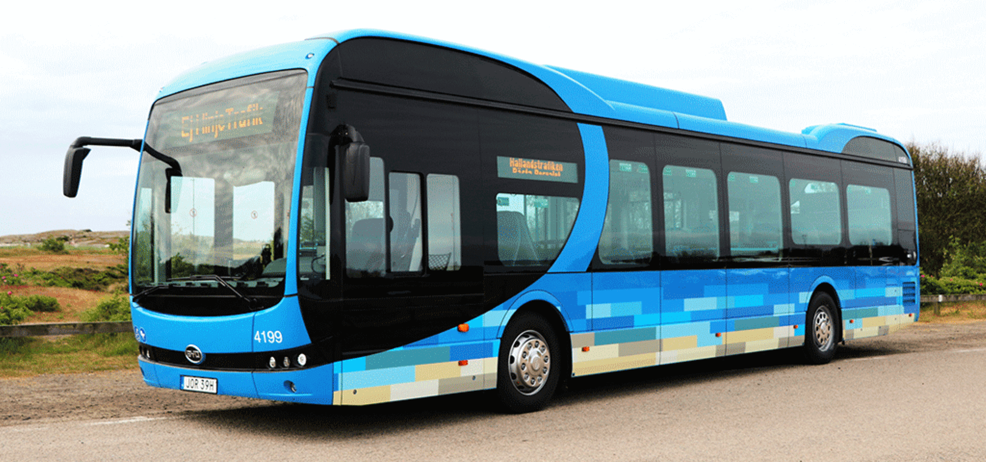 Hallandstrafiken fills the buses with BI